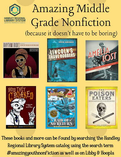 Middle Grade Book Spotlight--Amazing Nonfiction (pt. 2)!!! | Handley ...