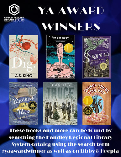 Teen Book Spotlight--Award Winners!!! | Handley Regional Library System