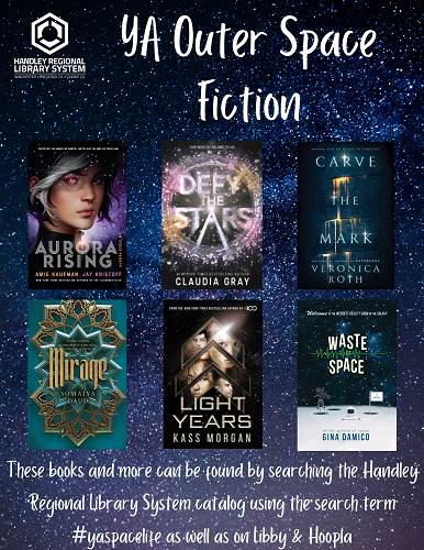 Teen Book Spotlight--Outer Space Fiction!!! | Handley Regional Library ...