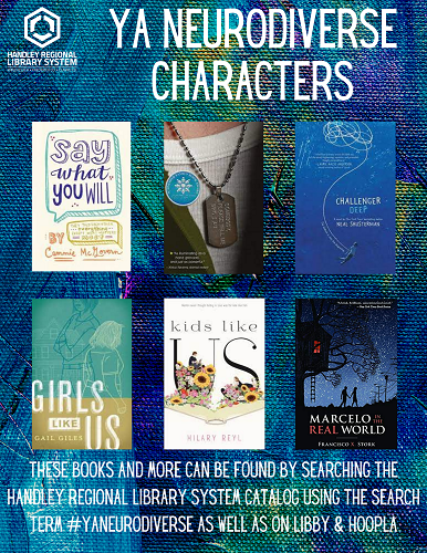 Teen Book Spotlight--Neurodiverse Characters!!! | Handley Regional ...
