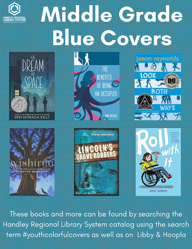 Middle Grade Spotlight--Blue Covers!!! | Handley Regional Library System