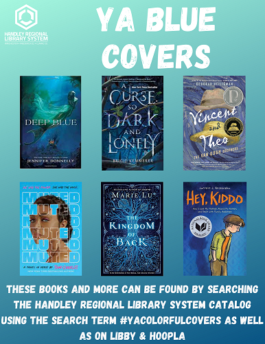 Teen Book Spotlight--Blue Covers!!! | Handley Regional Library System