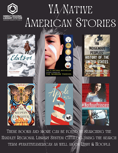 Teen Book Spotlight--Native American Stories!!! | Handley Regional ...