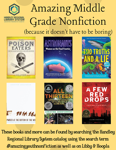 Middle Grade Book Spotlight--Nonfiction pt. 4!!! | Handley Regional ...
