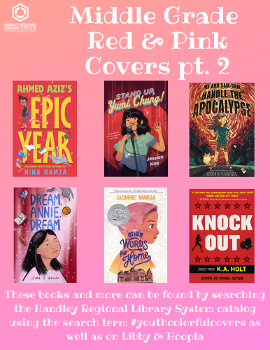 Middle Grade Book Spotlight--Red and Pink Covers pt. 2!!! | Handley ...