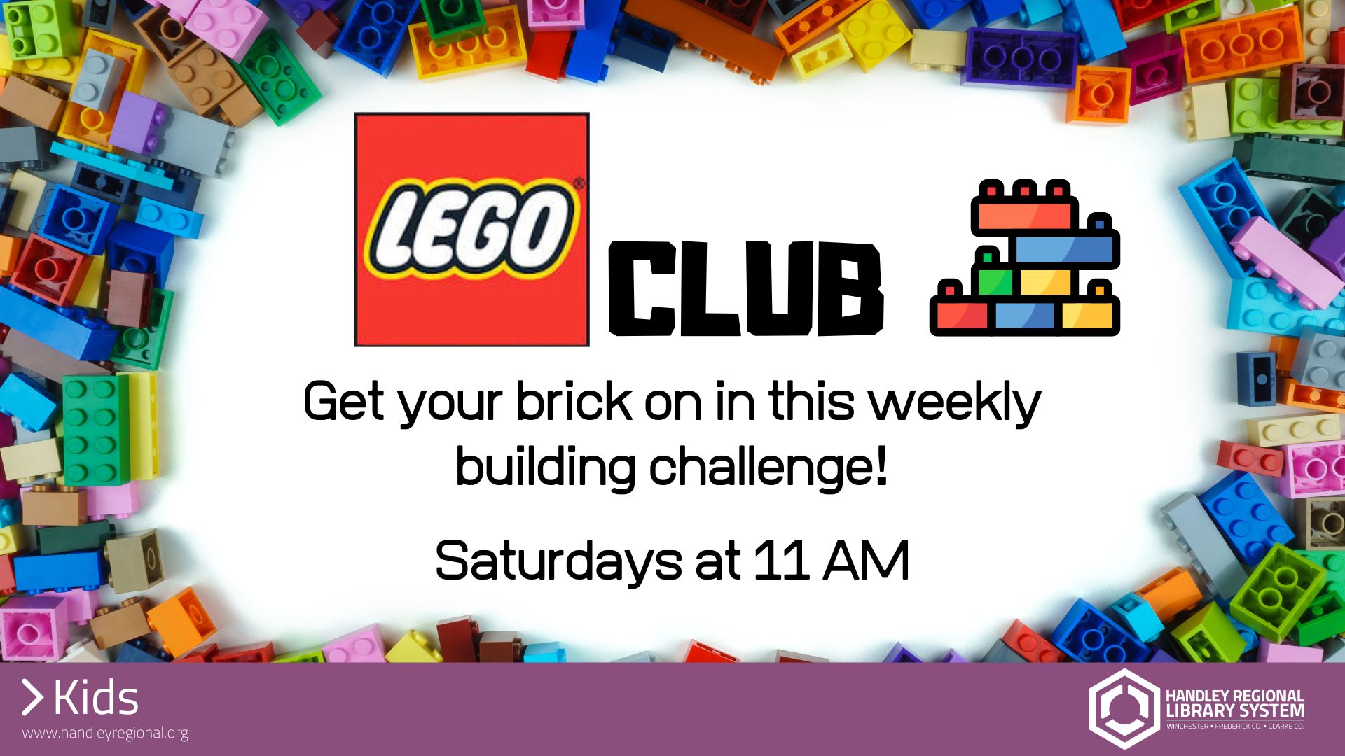 LEGO Club | Handley Regional Library System