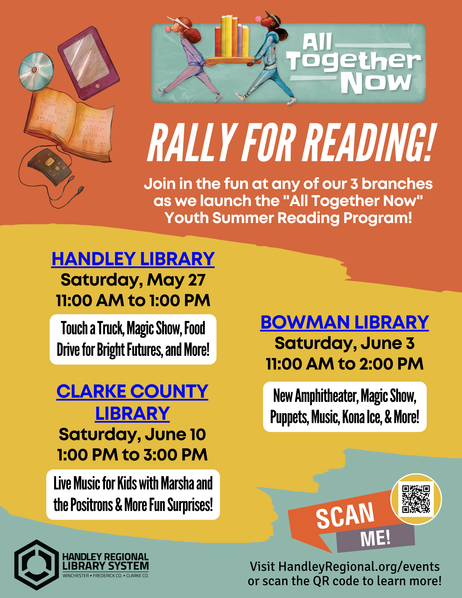 Rally for Reading is HUGE this year! | Handley Regional Library System