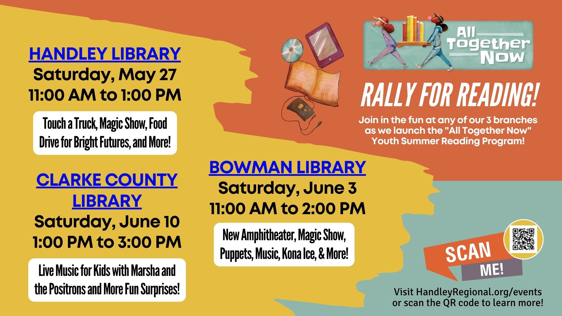 Handley Rally for Reading | Handley Regional Library System