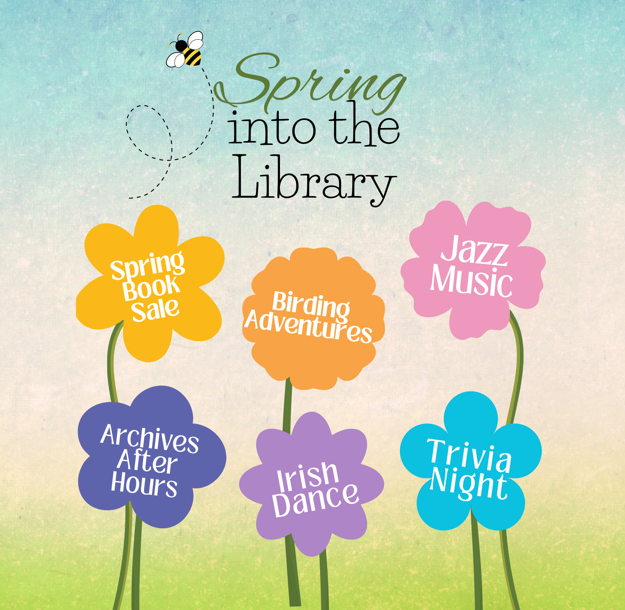 10 Reasons to Spring into the Library (and access our digital brochure ...