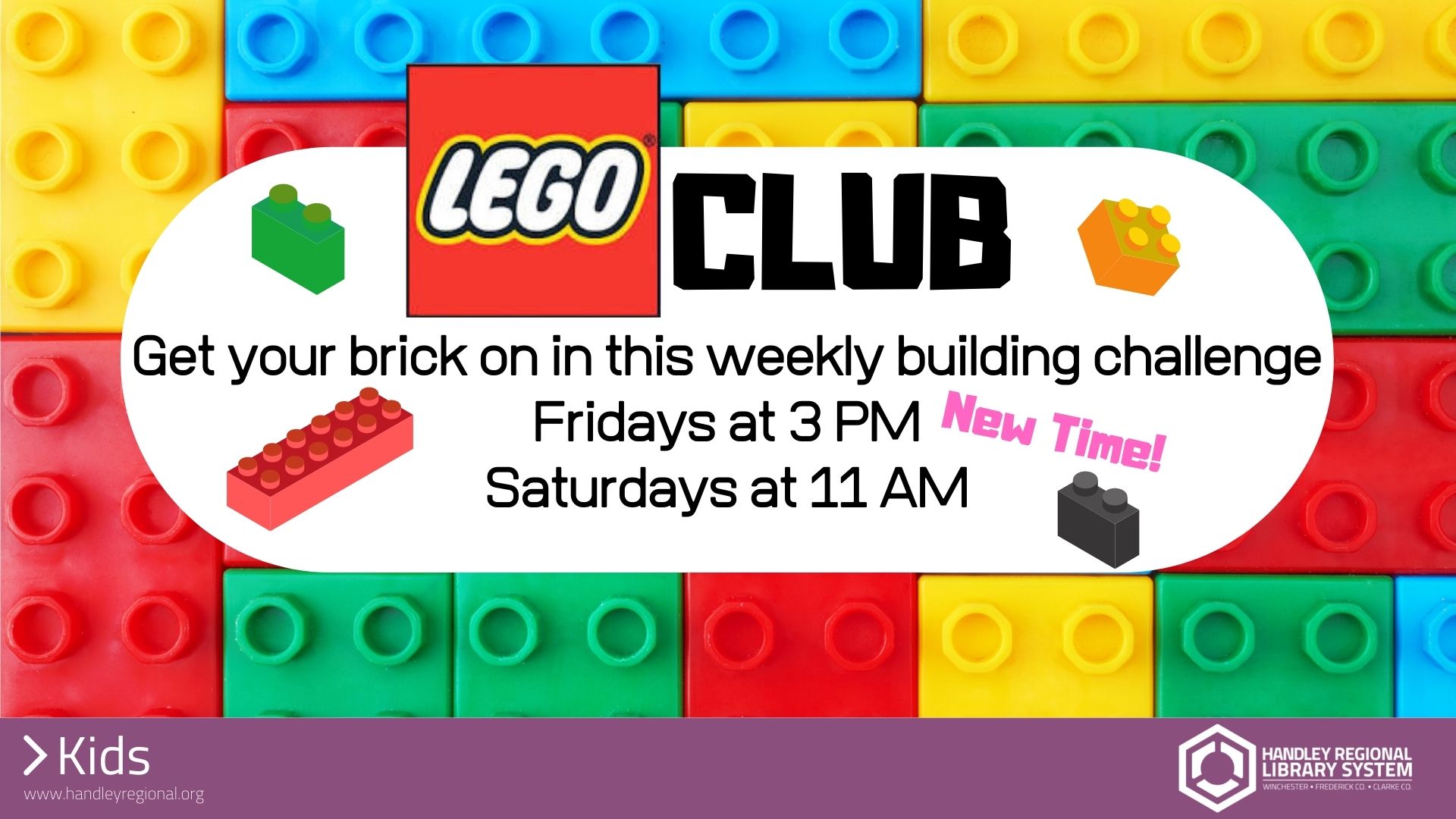 LEGO Club | Handley Regional Library System
