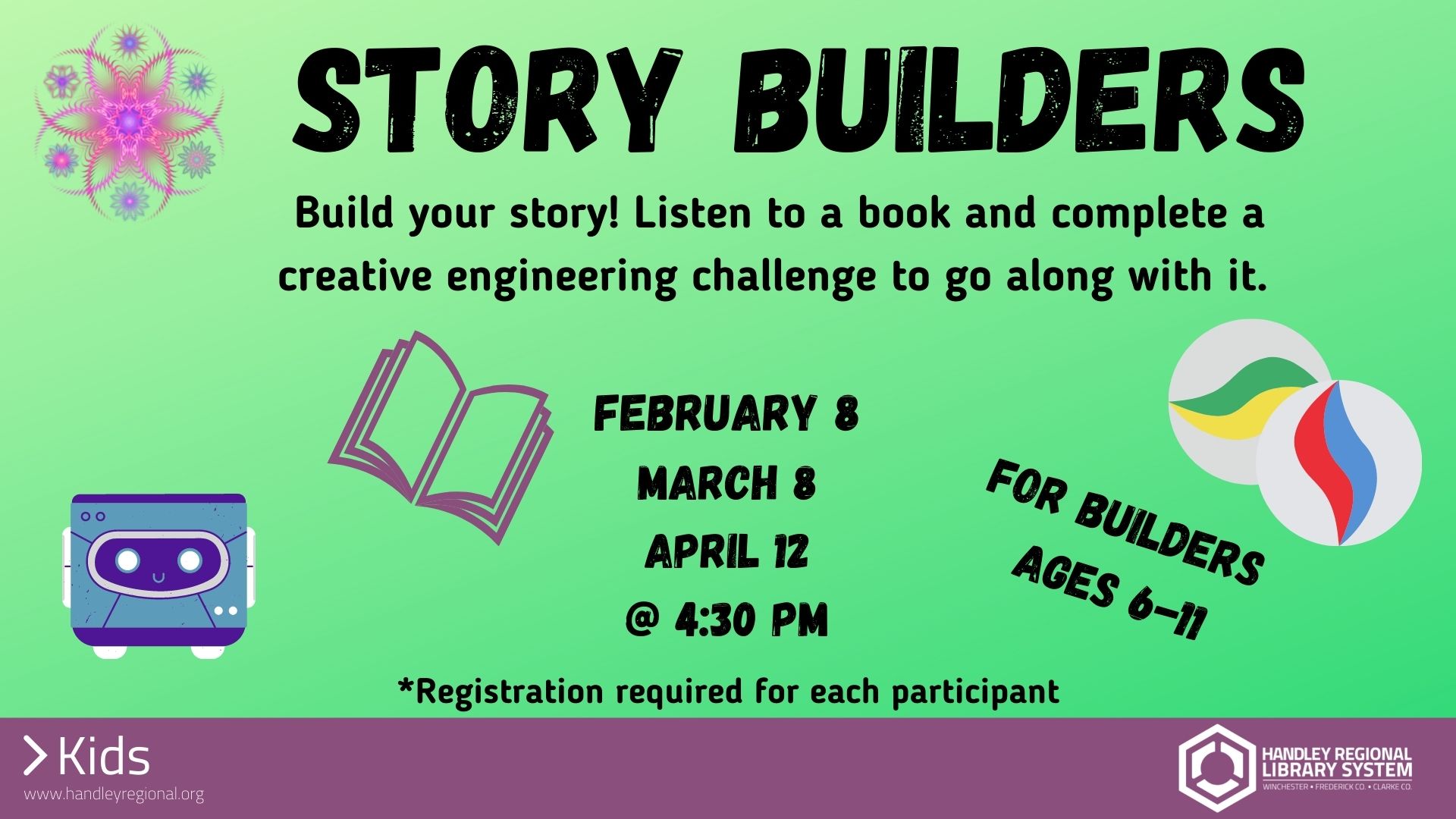 Story Builders | Handley Regional Library System