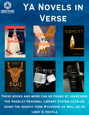 Teen Book Spotlight--Novels In Verse!!! | Handley Regional Library System