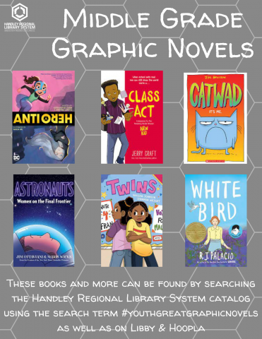 Middle Grade Book Spotlight--Graphic Novels!!! | Handley Regional ...