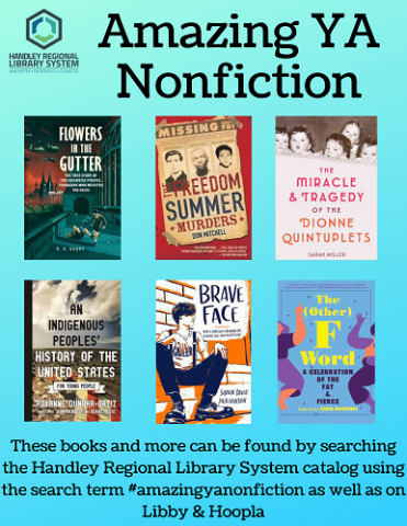Teen Book Spotlight--Nonfiction Pt. 3!!! | Handley Regional Library System