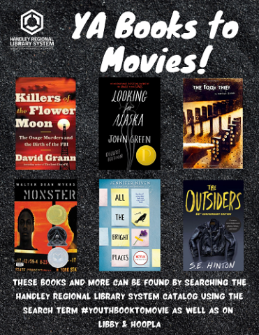 Teen Book Spotlight--Books to Screen Pt. 2!!! | Handley Regional ...