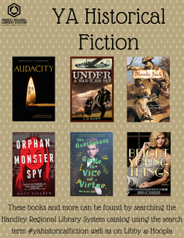 Teen Book Spotlight--Historical Fiction Pt. 2!!! | Handley Regional ...