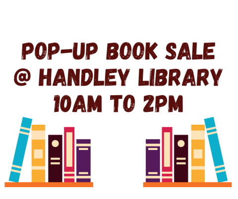 Pop-Up Book Sale @ Handley Library | Handley Regional Library System