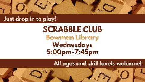 Scrabble Club | Handley Regional Library System