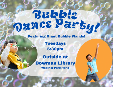 Bubble Dance Party | Handley Regional Library System