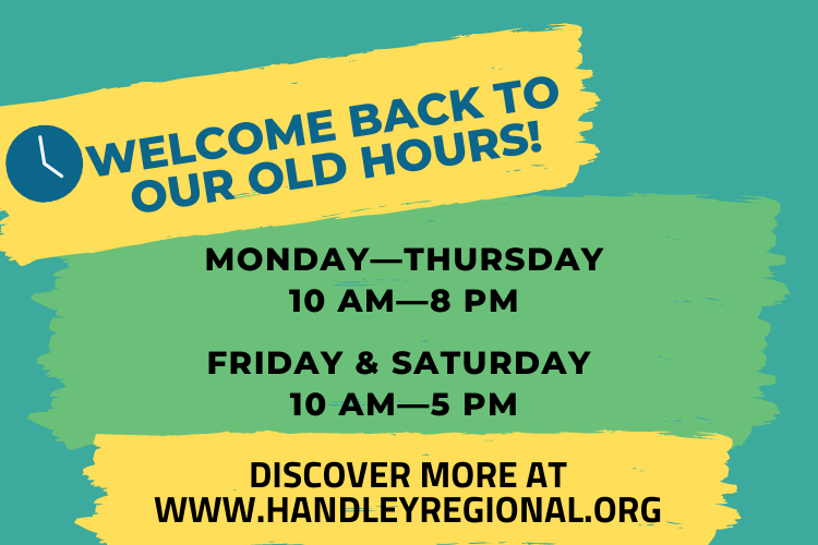 Home | Handley Regional Library System